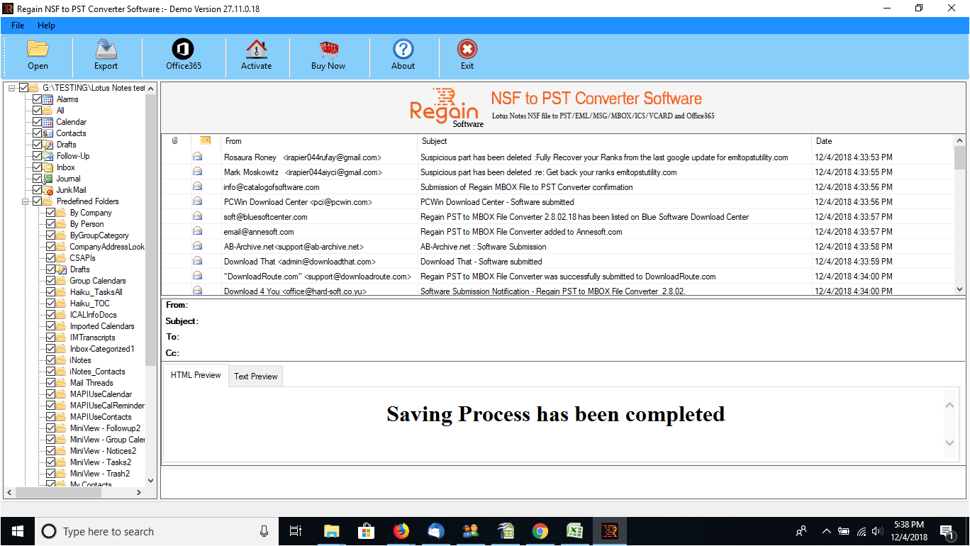 Lotus Notes to Outlook - Export Notes Emails to PST File Lotus Notes to Outlook - Export Notes Emails to PST File